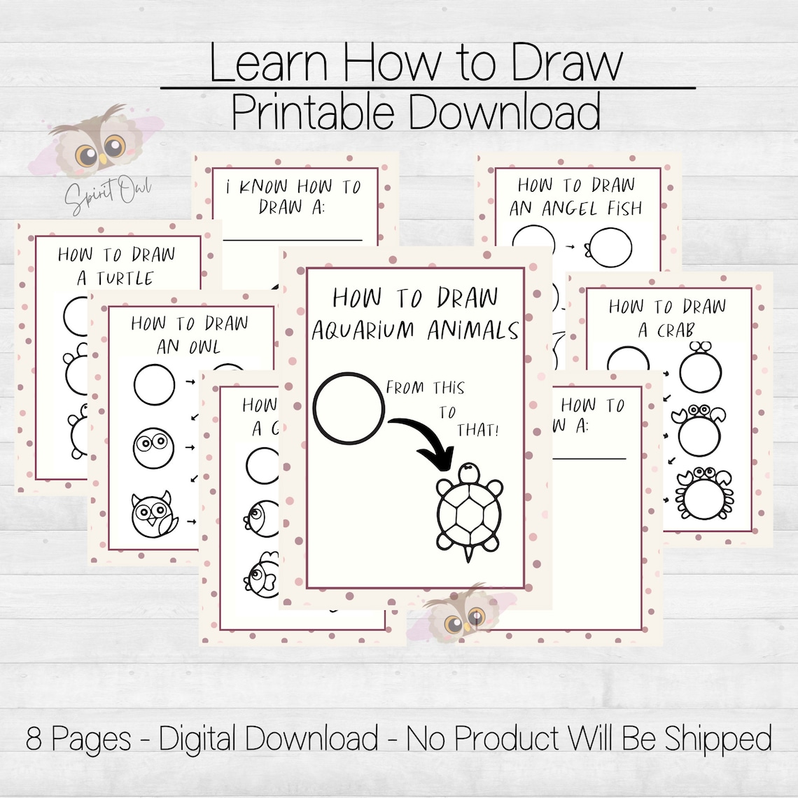 How to Draw Book Learn to Draw Gifts Under 5 Art Gifts for - Etsy