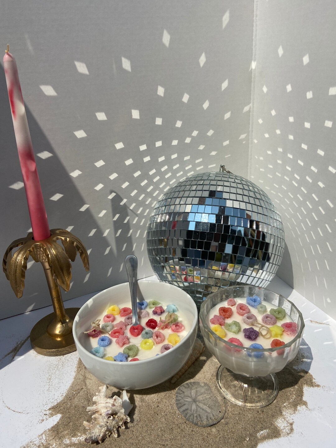 Froot Loops Cereal 100% Soy Wax Candle/ Scented/ Handmade/ With Real ...