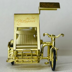 Die-cast Metal Philippine Pedi Cab Collectible Souvenir Games Toy Car ...