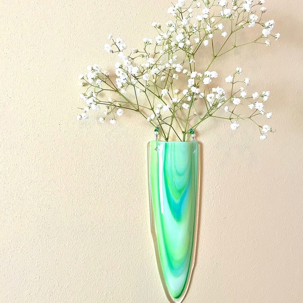 Glass Wall Pocket - Etsy
