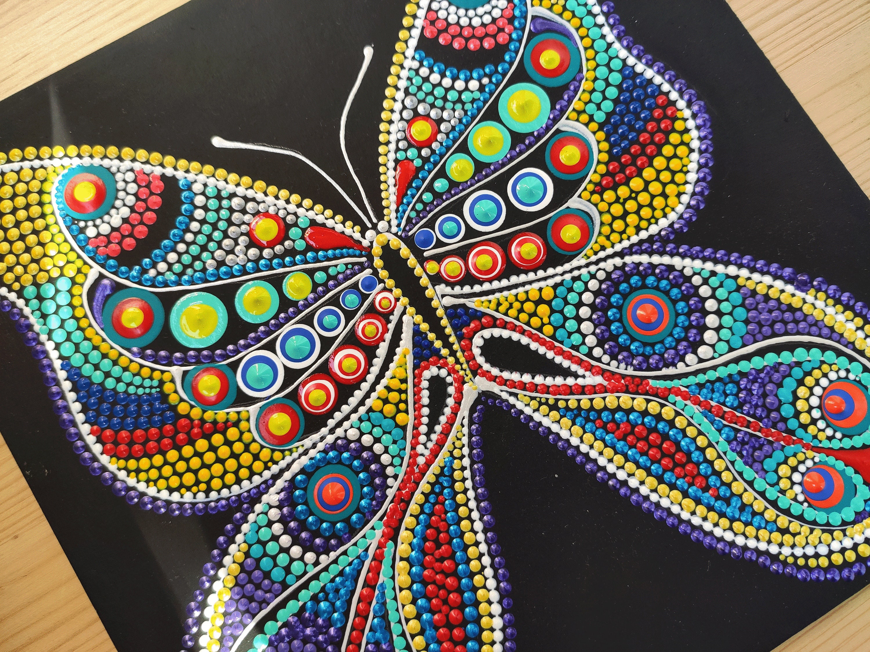 Butterfly Dot Art Original Painting Butterfly Mandala Acrylic Etsy butterfly-dot-art-original-painting-butterfly-mandala-acrylic-etsy