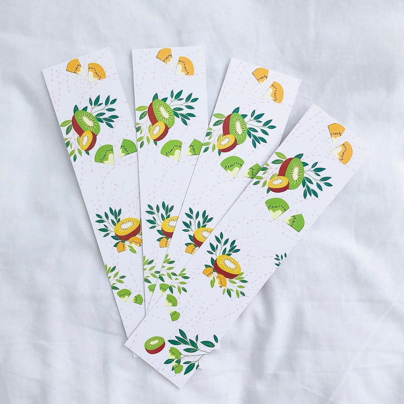 Kiwi Bookmark - Etsy