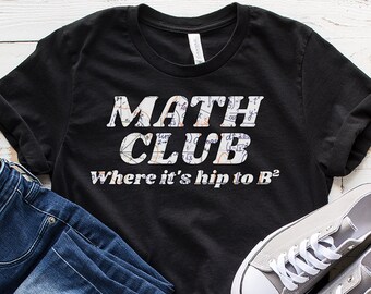 Math Club Tshirt - Etsy