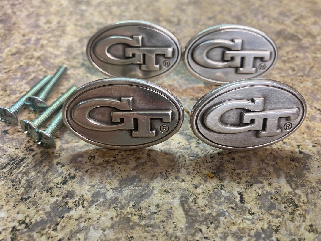 Georgia Tech Drawer Pulls 1 1/2 Wide New - Etsy