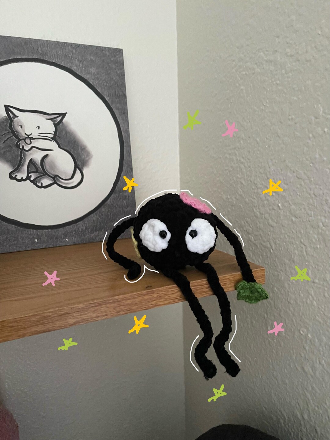 Crochet Soot Sprite Plush | Crochet Plushie | Studio Ghibli | Cute ...