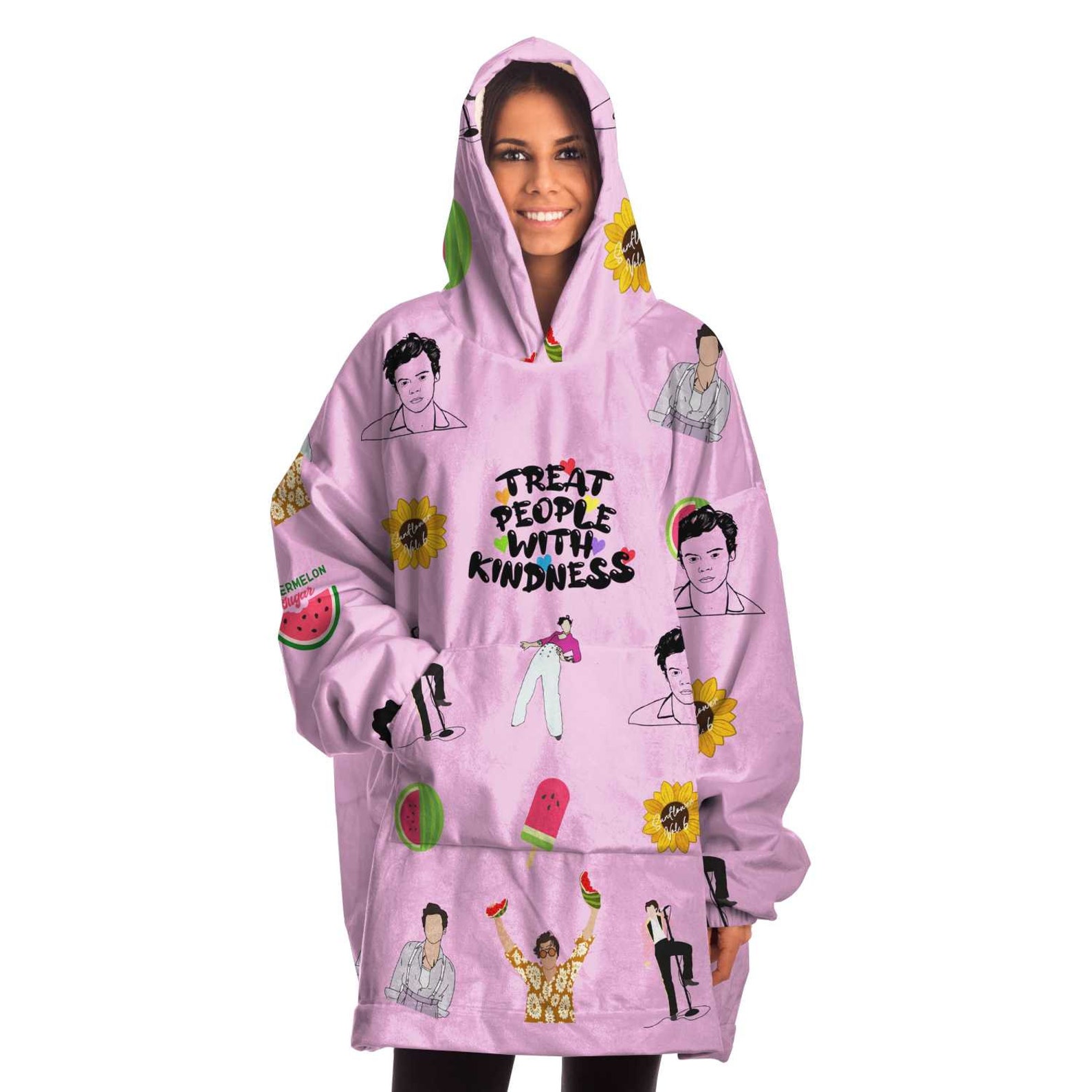 Harry Styles Wearable Blanket / One Direction Hoodie / Harry | Etsy UK