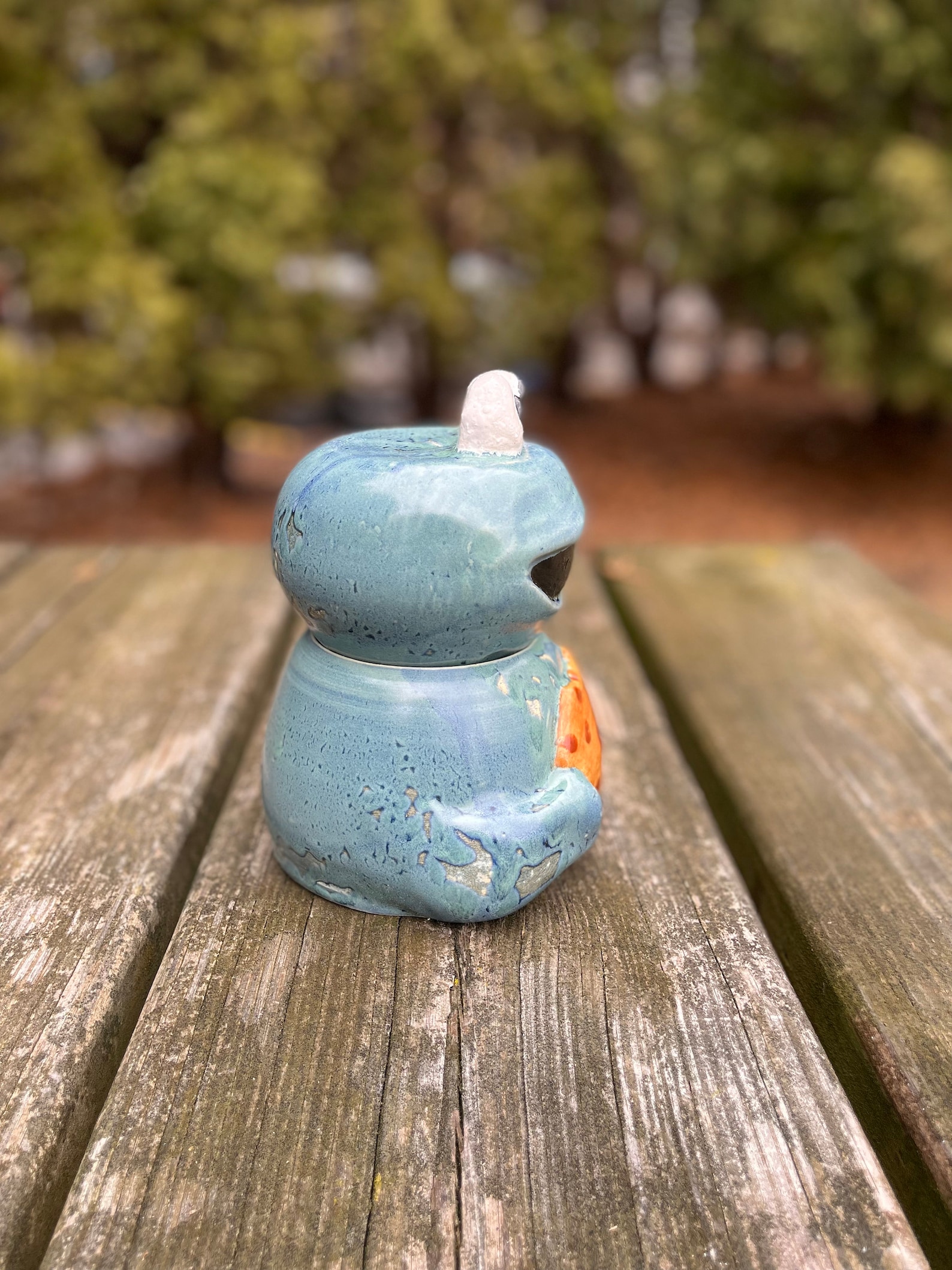 Ceramic Monster Cookie Jar - Etsy