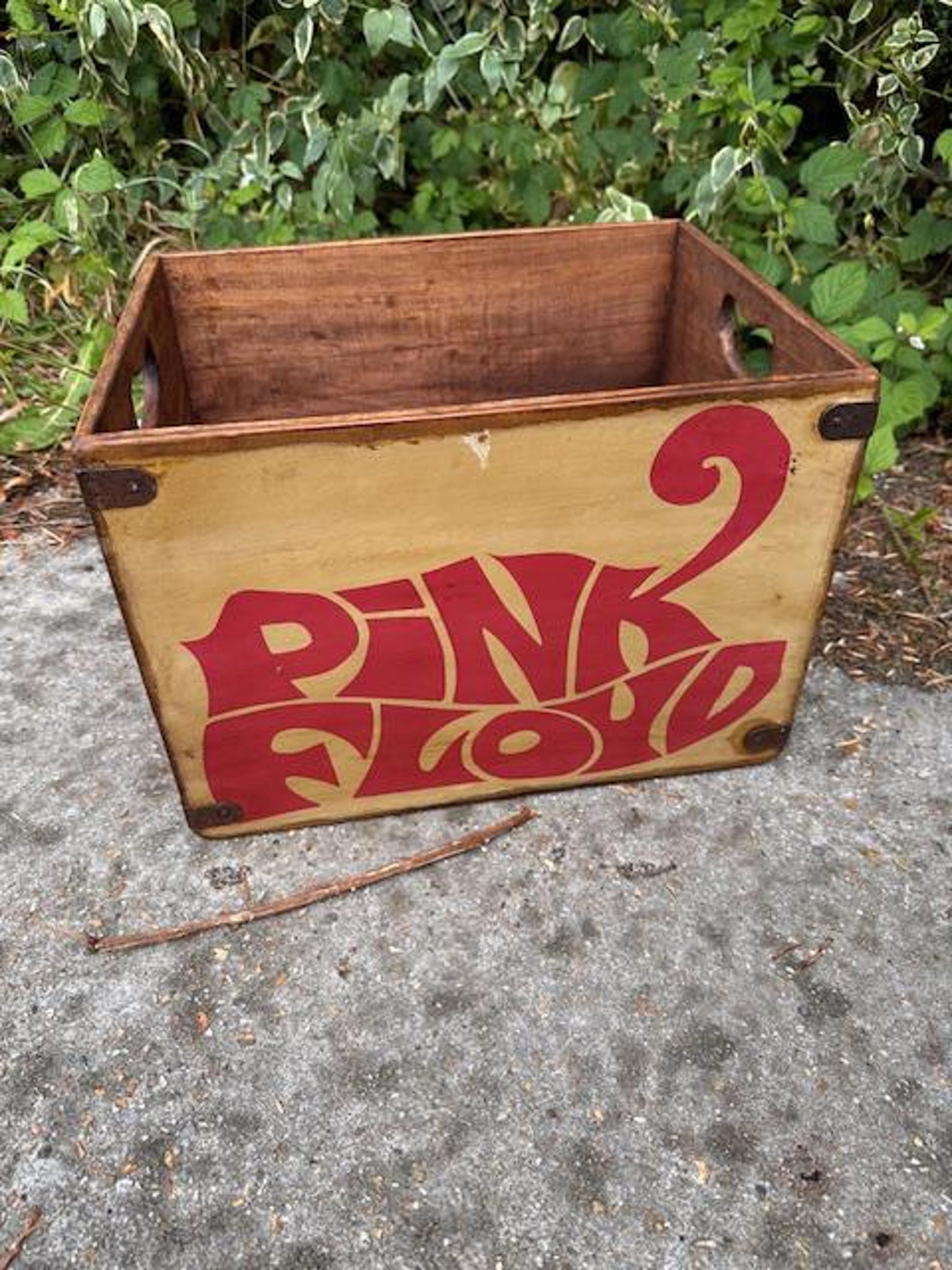 Retro Rustic Vinyl Record Boxes - Etsy UK