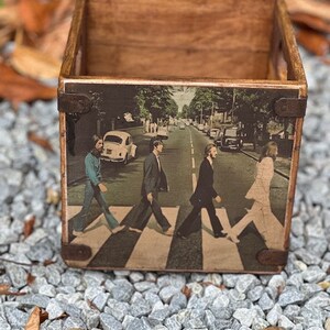 Retro Rustic Vinyl Record Boxes - Etsy UK