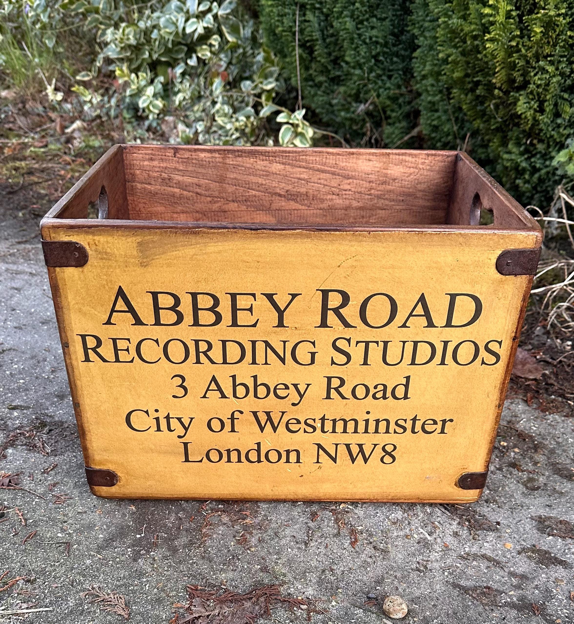Retro Rustic Vinyl Record Boxes - Etsy UK