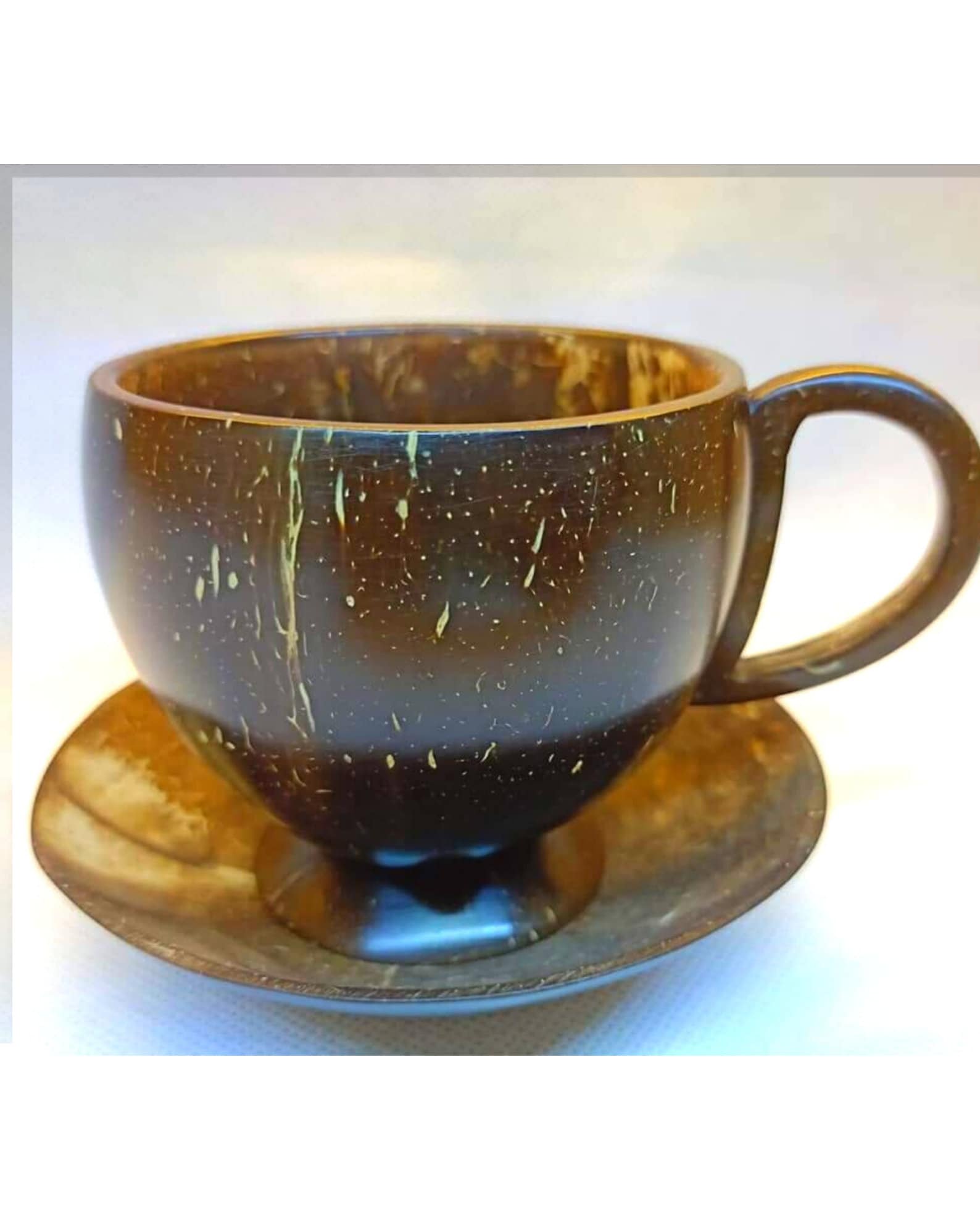 Coconut Tea Cup - Etsy