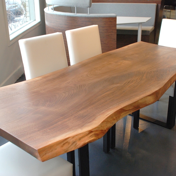 Walnut Dining Table - Etsy