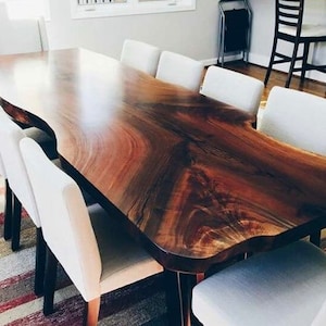 Wooden Table,solid American Black Walnut, Dining Table, Walnut Coffee ...