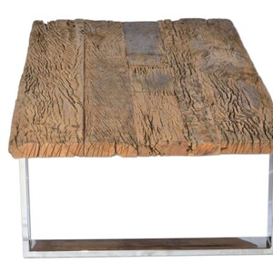 Rustic Center Table,rustic Large Coffee Table, Live Edge Table, Low ...