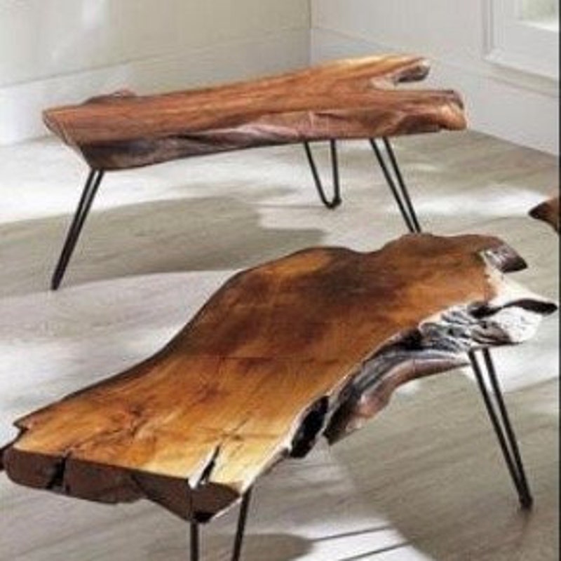 Live Edge Table Legs - Etsy