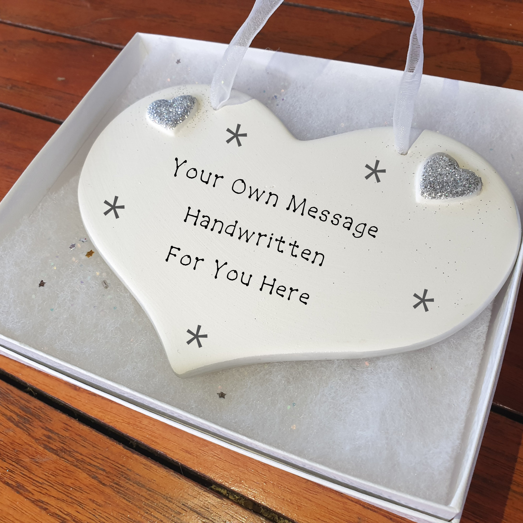 Personalised Ceramic Heart Plaque ~ Inspiration Quote ~ Gifts for Her ...