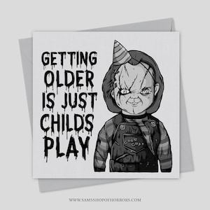 Child's Play, Chucky Horror Birthday Card - Etsy
