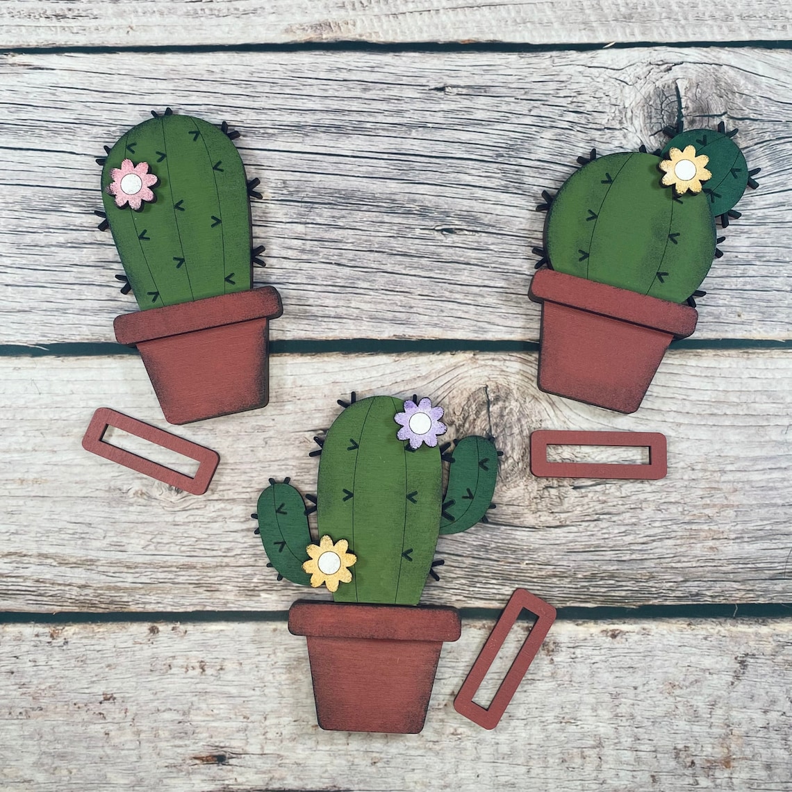 Cactus, Pop-out Kids DIY Craft Kit, SVG, Digital File, Glowforge, Laser ...