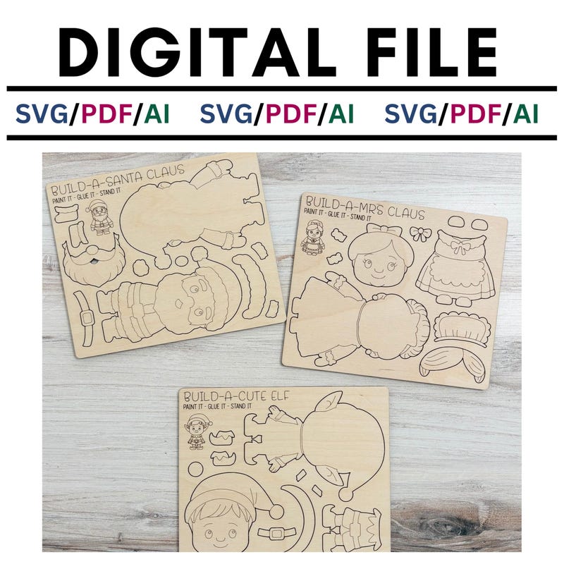 Elf Cut Outs With Photos - Etsy