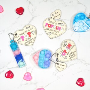 Valentine Favor Bundle, Slime, Pencil, Slap Bracelet, Stamp, Classroom ...