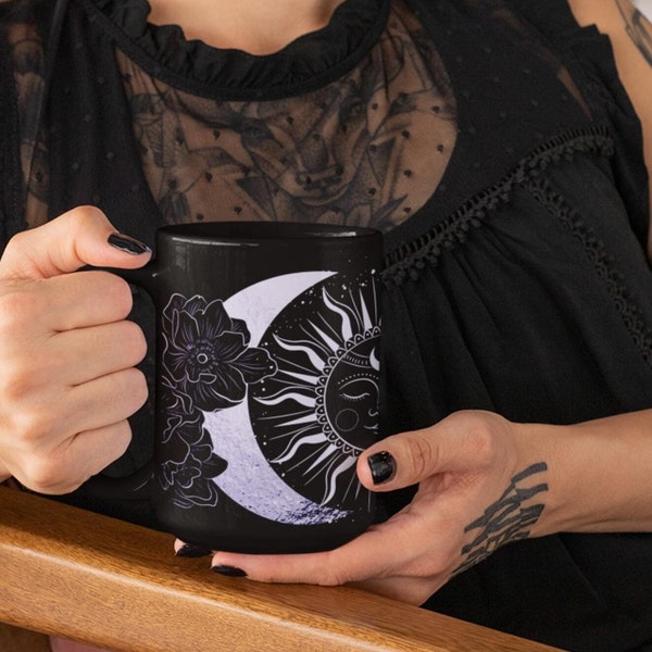 Sun and Moon Mug - Etsy