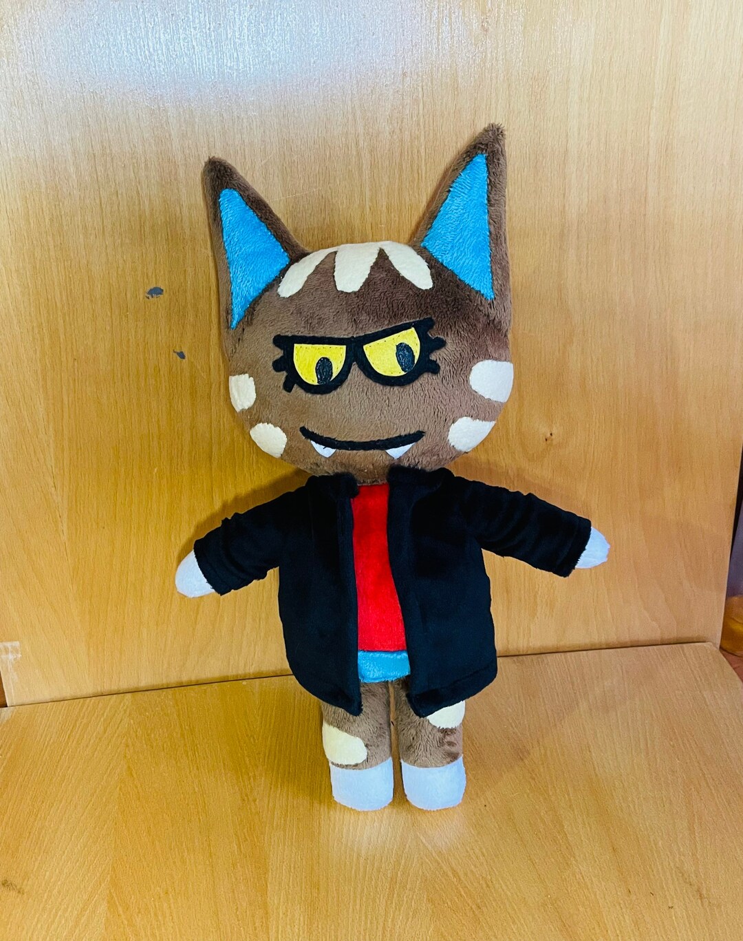 Katt Animal Crossing Plush Custom Plush Toy Cat Katt 16 Inches - Etsy