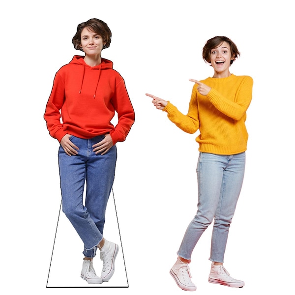 Life Size People Cutouts - Etsy