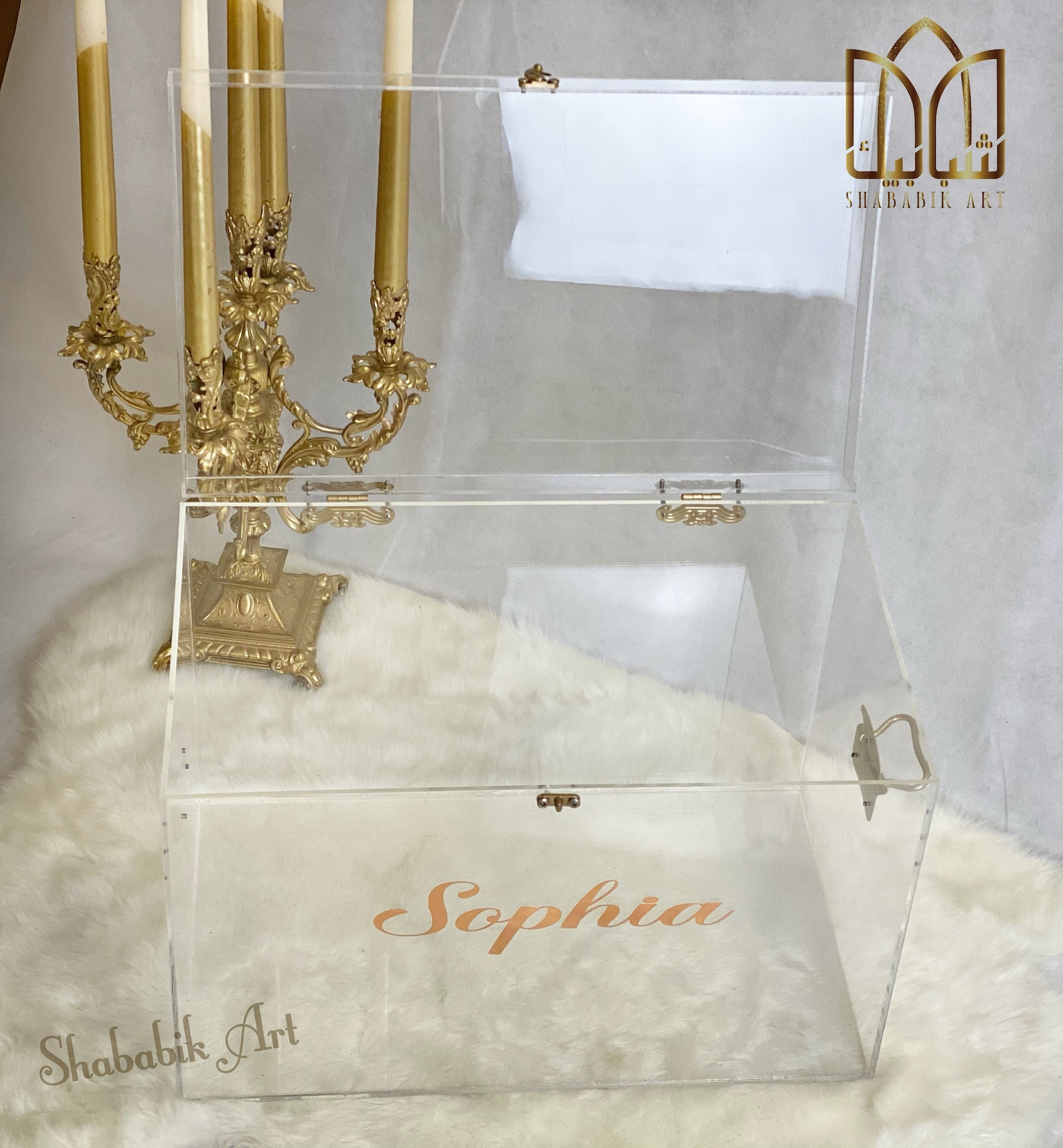 Personalised Christening Box Greek Christening Acrylic Box - Etsy