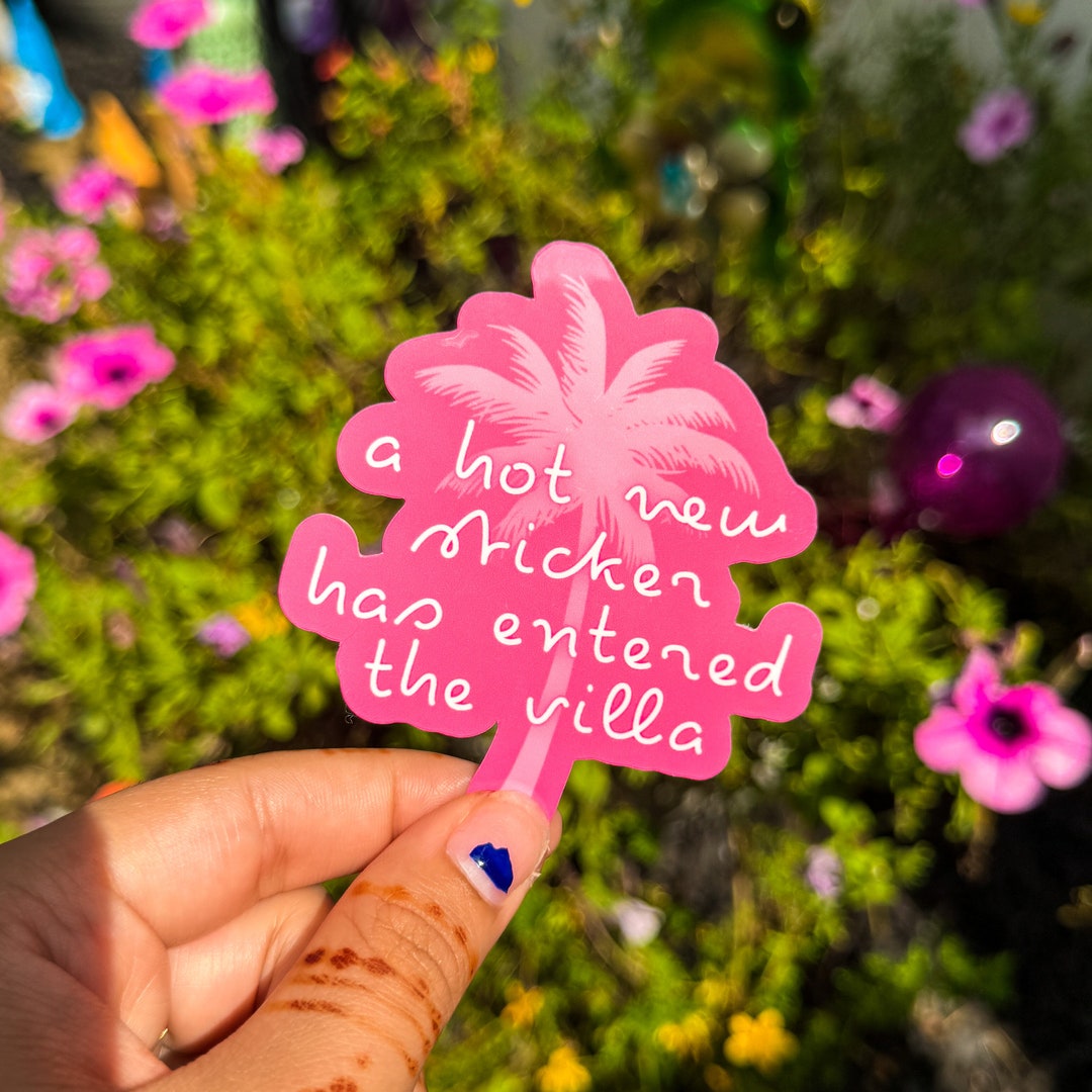 A Hot New Sticker Has Entered the Villa Love Island Inspired Sticker ...