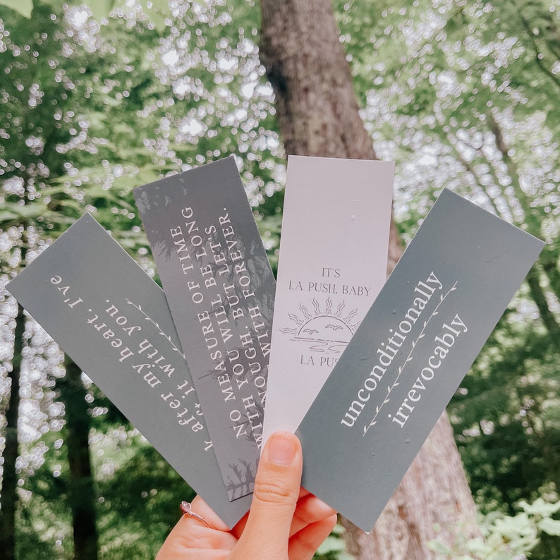 Twilight Quote Bookmarks Twilight-inspired Bookmarks - Etsy