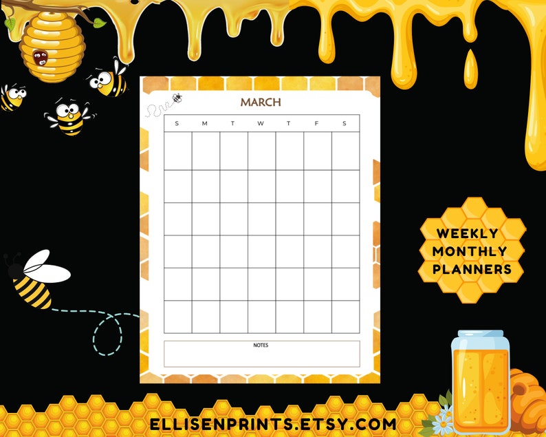 Beekeeping Log Book Templates | Beekeeper Log | Beekeeper's Planner ...