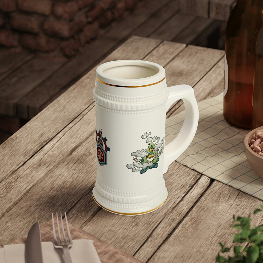 Beer Stein Mug (cheers to the Marijuana Gods) - Etsy