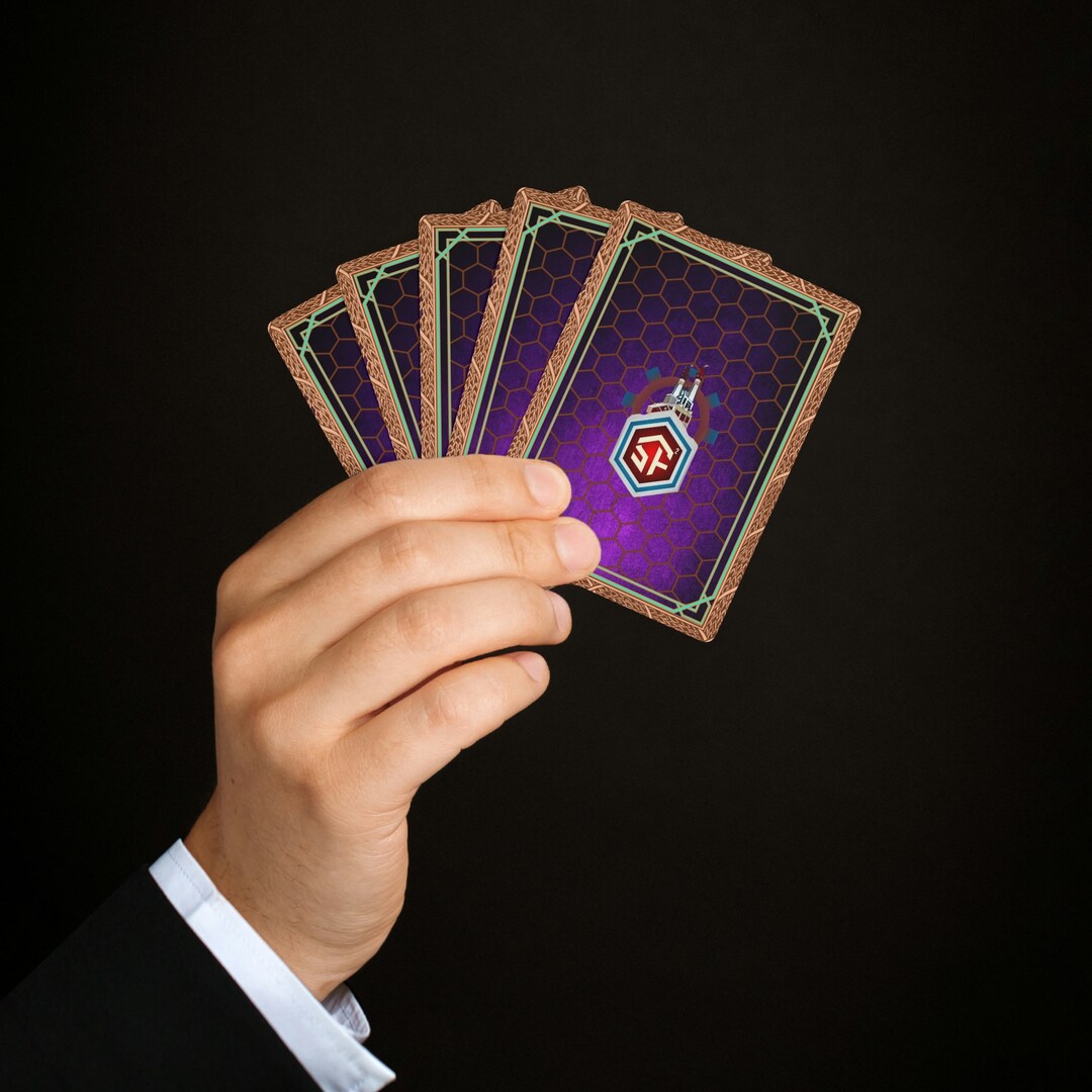 Custom Poker Cards (sun Color) - Etsy