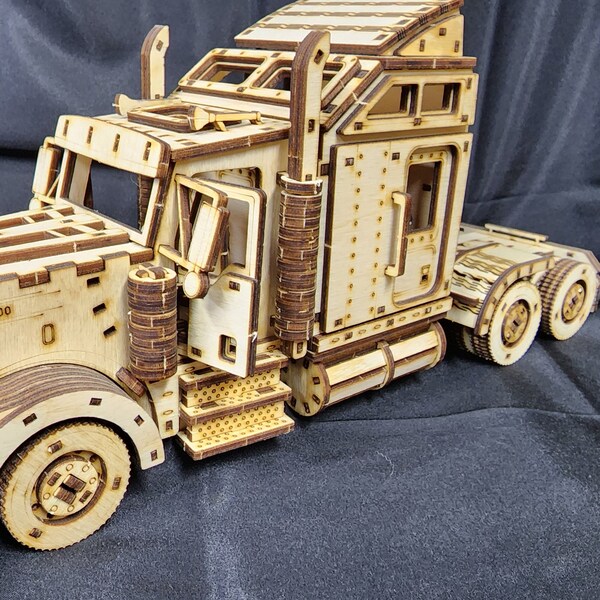 Wood Semi Truck - Etsy