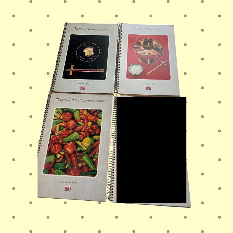 Vintage Cookbook Set - Etsy