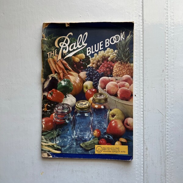 The Ball Blue Book - Etsy