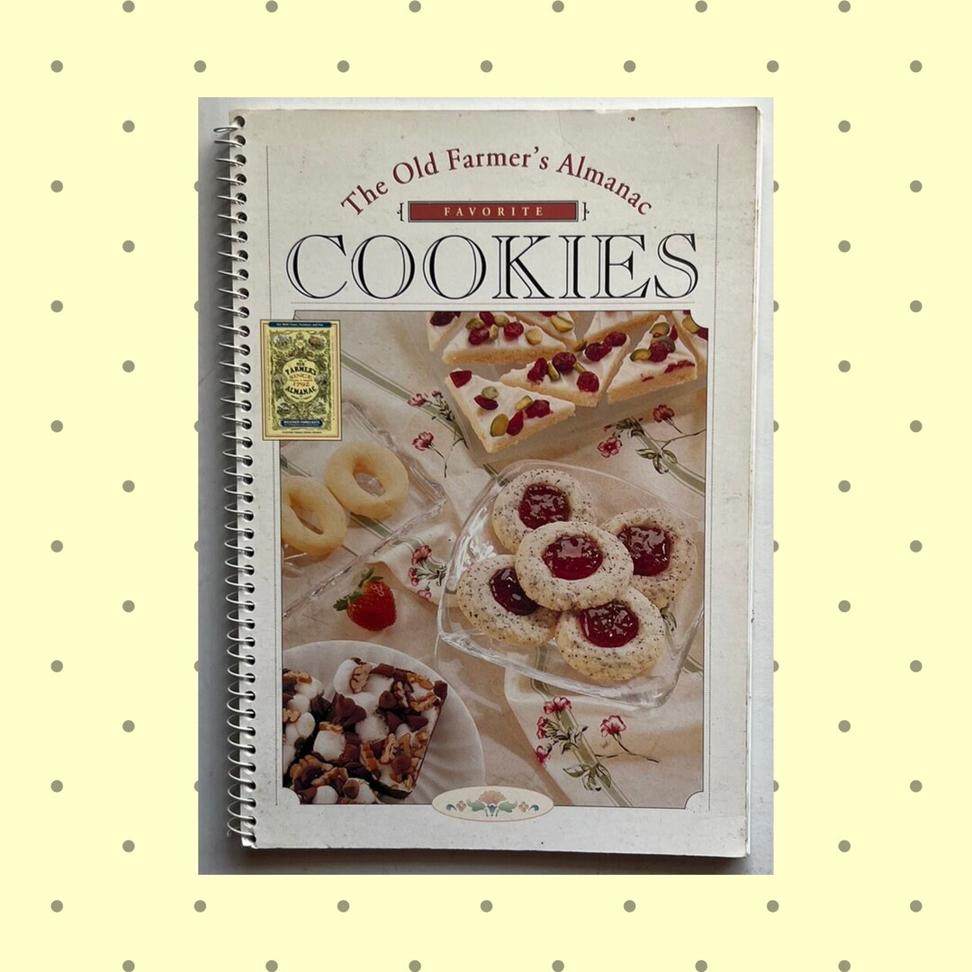 The Old Farmer's Almanac Favorite Cookies 2000 Cookbook - Etsy