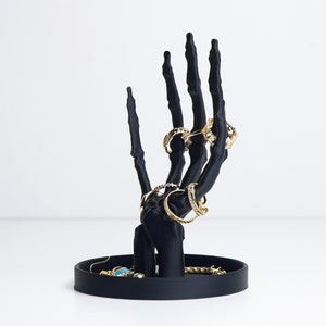 Skeleton Hand Jewellery Holder, Ring Tree, Ring Dish, Unique Jewelry ...