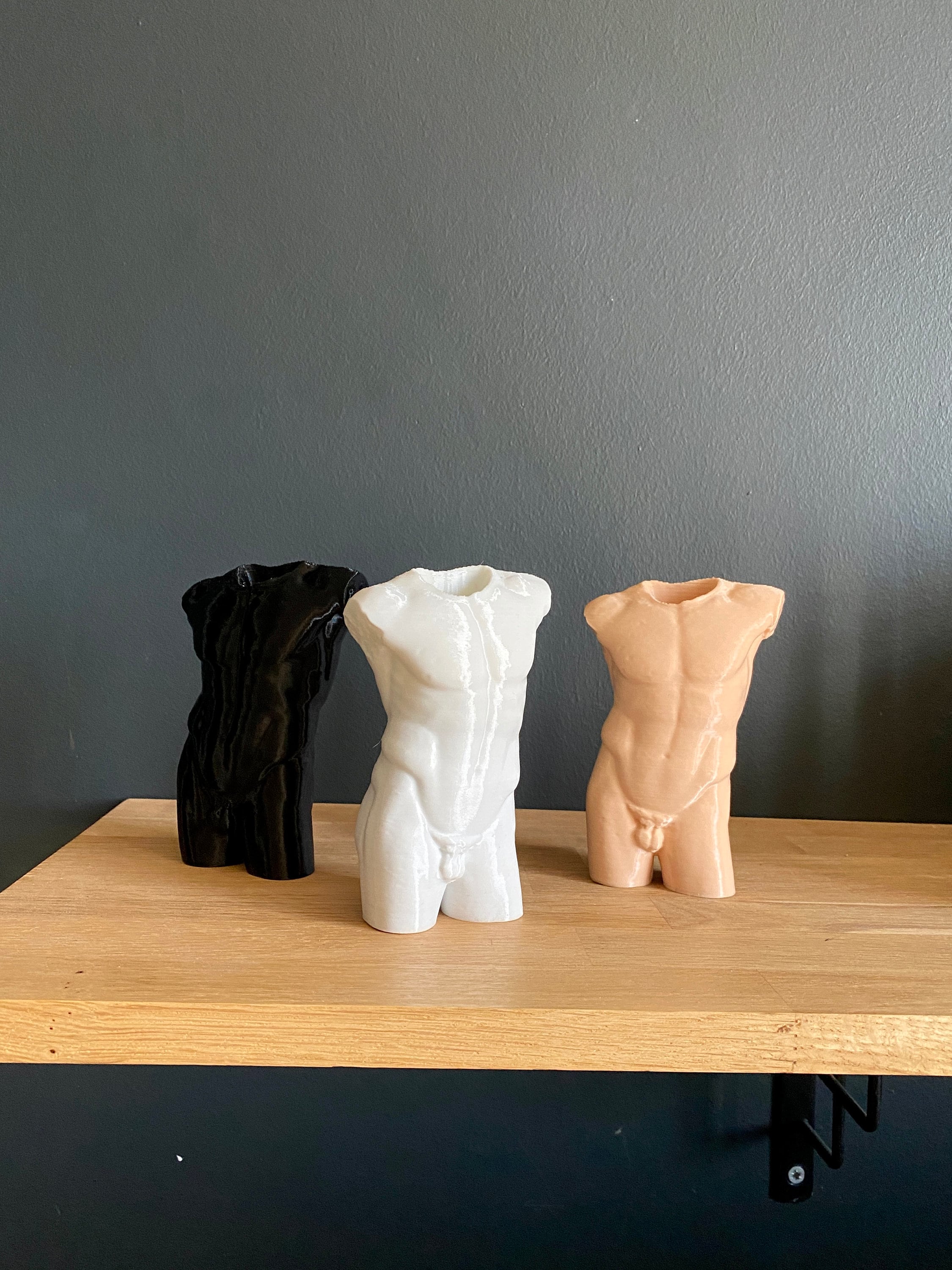 Man Body Planter Nude Male Body Vase Flower Pot Ornaments - Etsy