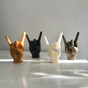 Metal Hand, Rock Hand Sign, Hand Sculpture, Rock On, Devil Horns ...