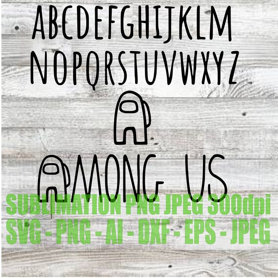 Among us logo font - statatlas