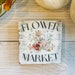 Rustic Sign, Flower Sign, Vintage Flower Sign Home Decor, Wall Art ...