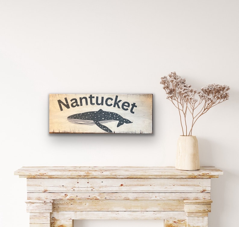 Nantucket Rustic Sign Nantucket Sign Vintage Sign Rustic - Etsy