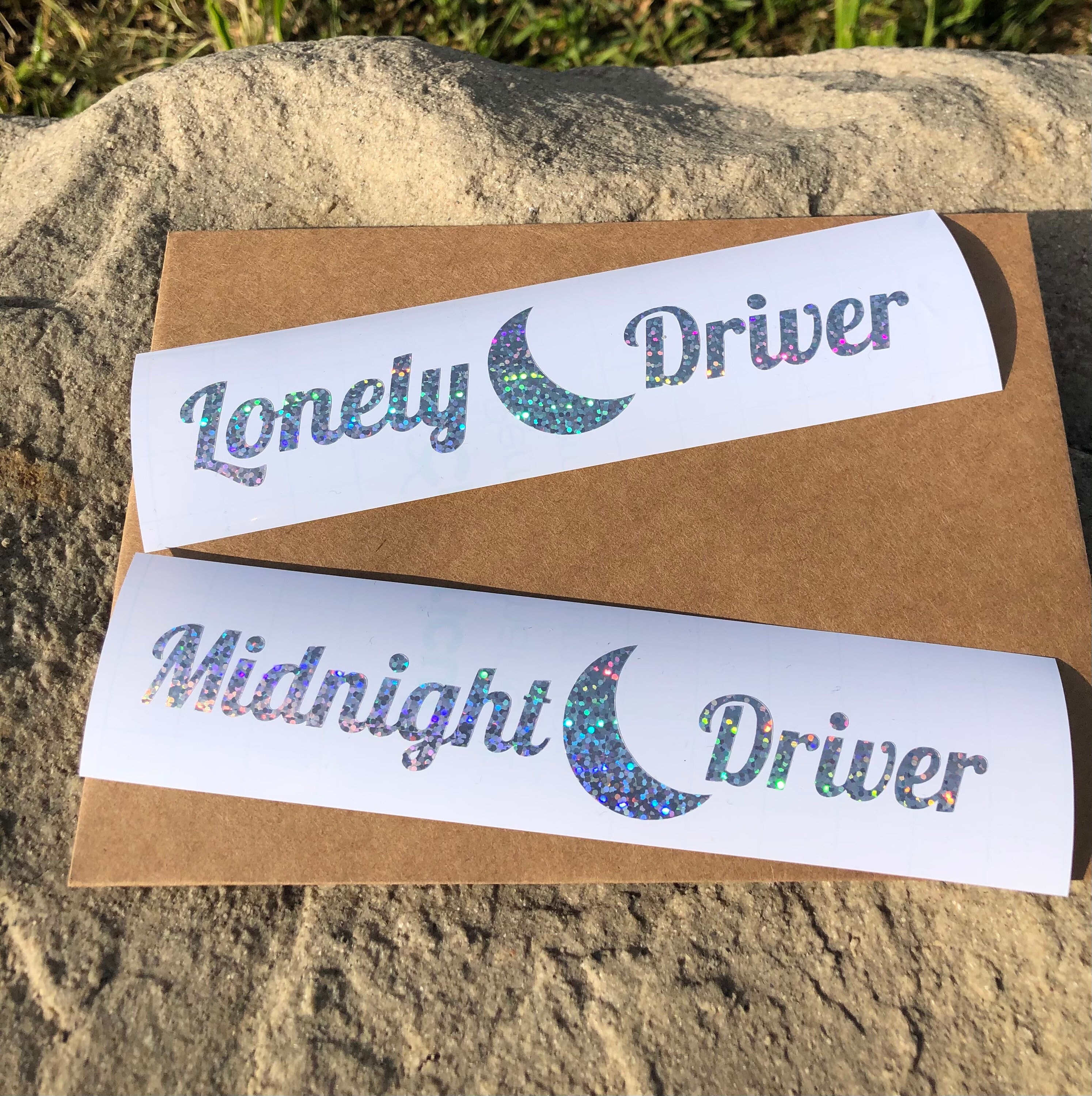 Midnight Driver Holo Decal | Etsy