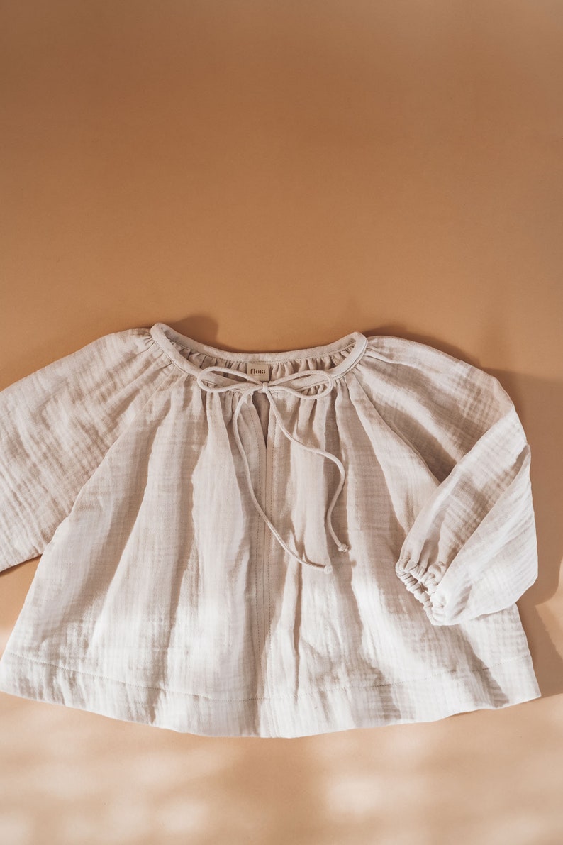 OLIVE Blouse Pattern – Indie Sewing Pattern – for Sewing Girls Smock ...