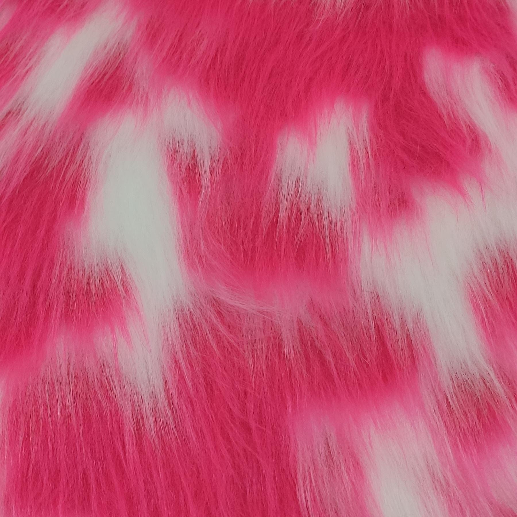003 Multi Coloured Faux Fur Fabric - Multiple Lengths & Colours - Etsy