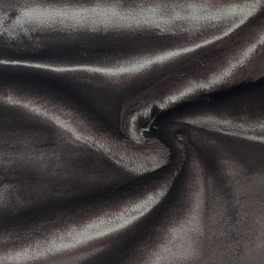Bruno Brown - Luxury Faux Fur Fabric 25mm Pile 60" (150cms) Wide ...