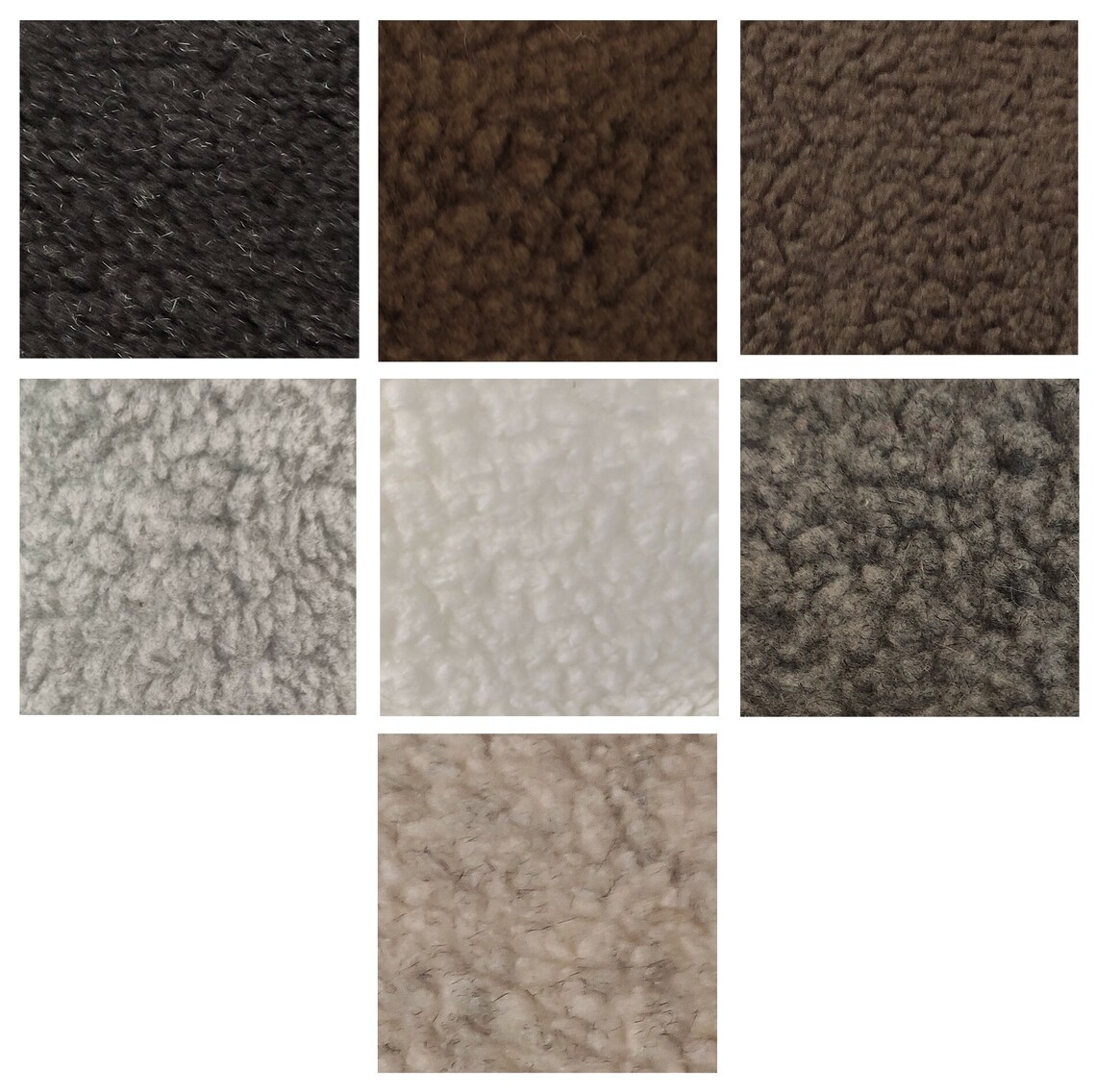 001 Luxury Faux Fur Sherpa Fabric - Multiple Lengths & Colours - Etsy