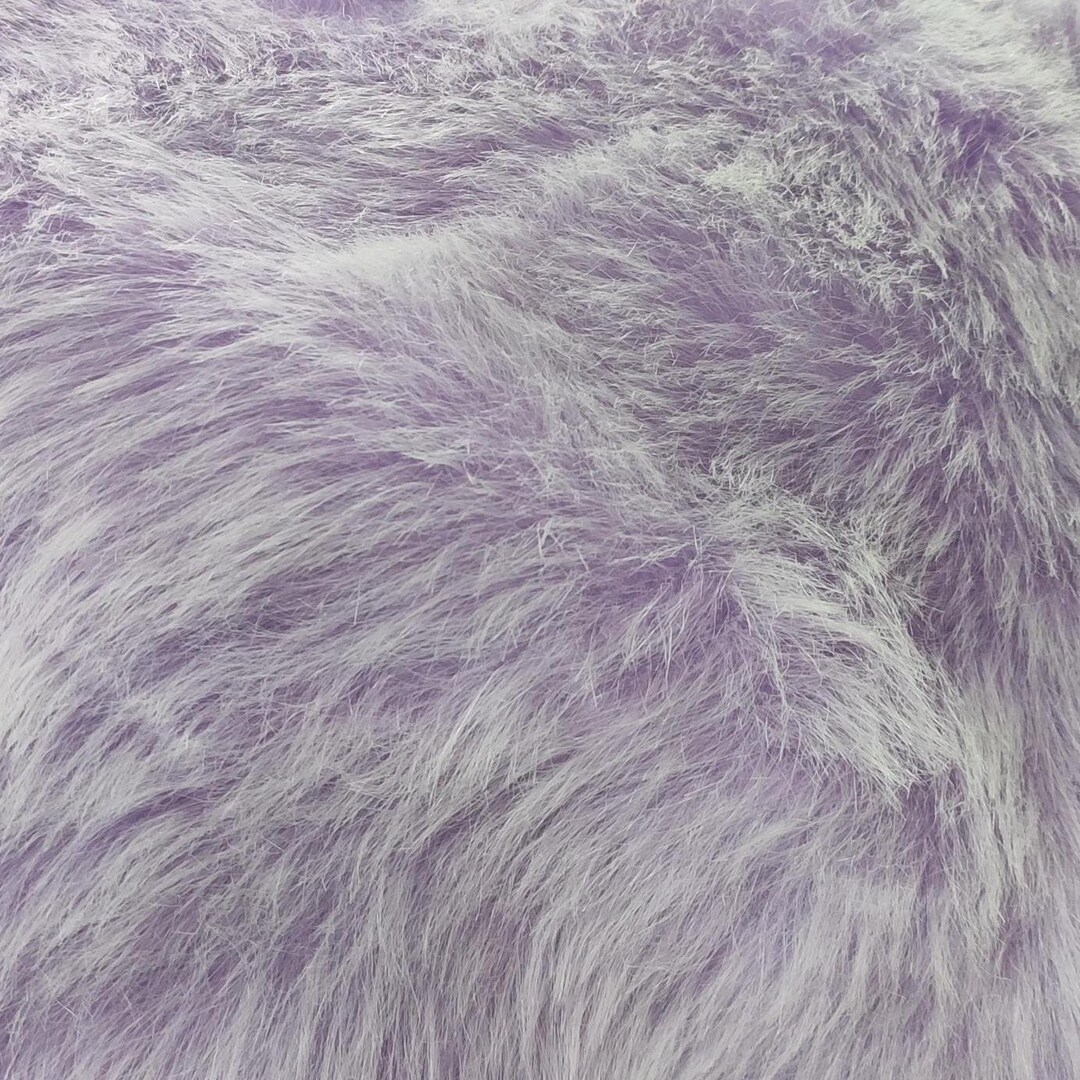 Luxury 25mm Faux Fur - Lilac Frost - Fabric 60" (150cms) Wide - Etsy