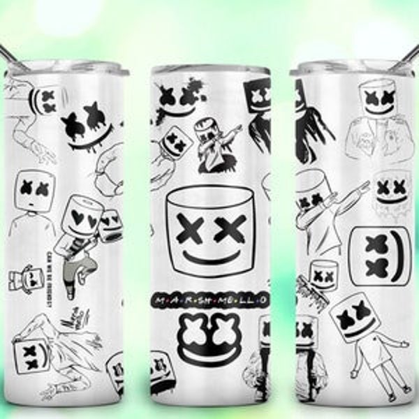 Dj Marshmello Svg - Etsy